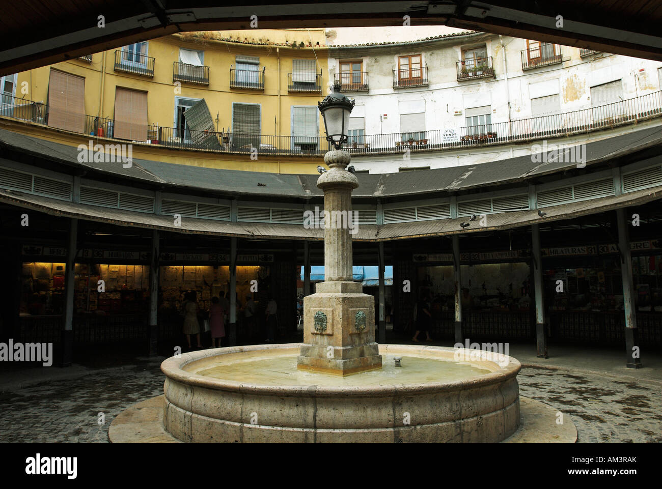 Valencia round square hi-res stock photography and images - Alamy