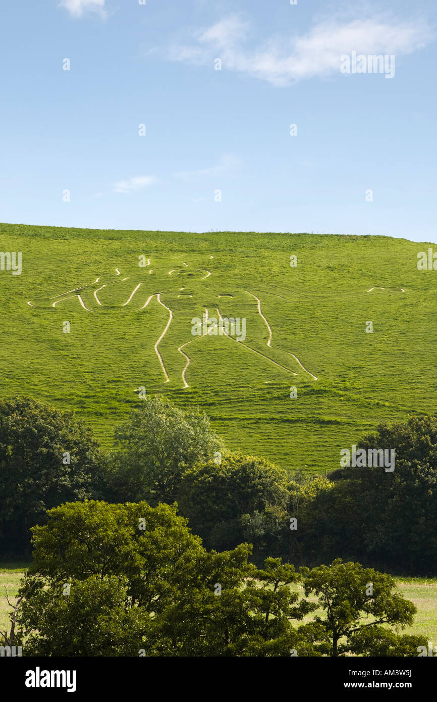 Hill figure cut into the hillside hi-res stock photography and images ...