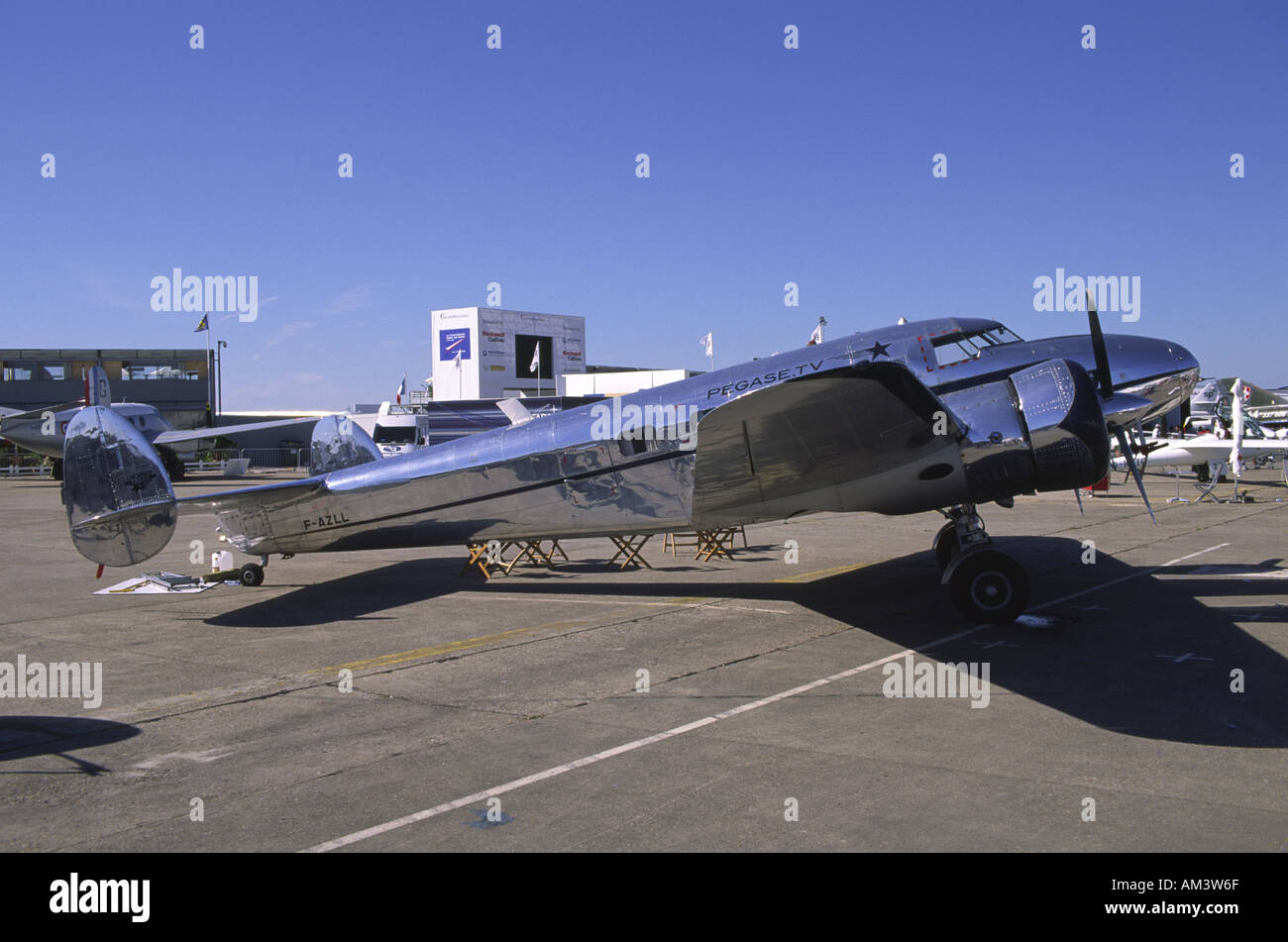 Lockheed 12A Electra Stock Photo - Alamy