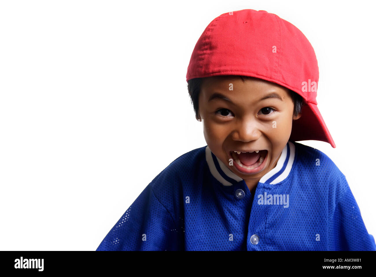 Small boy with wide open smile Stock Photo - Alamy