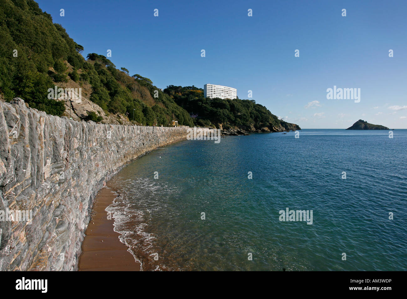 Meadfoot beach Torquay Devon England UK Stock Photo - Alamy