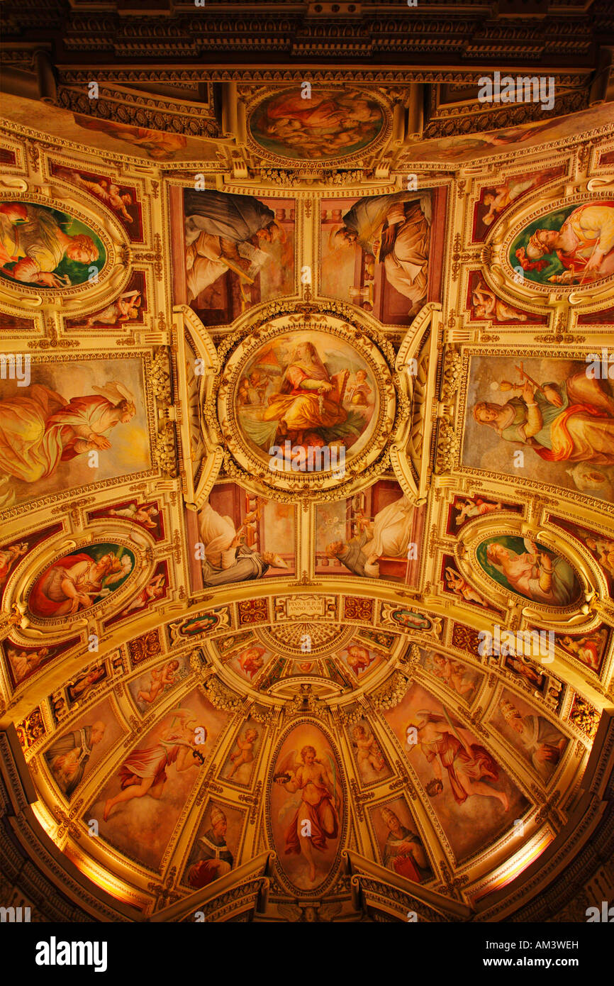 Ceiling, Vatican Museum, Italy Stock Photo - Alamy