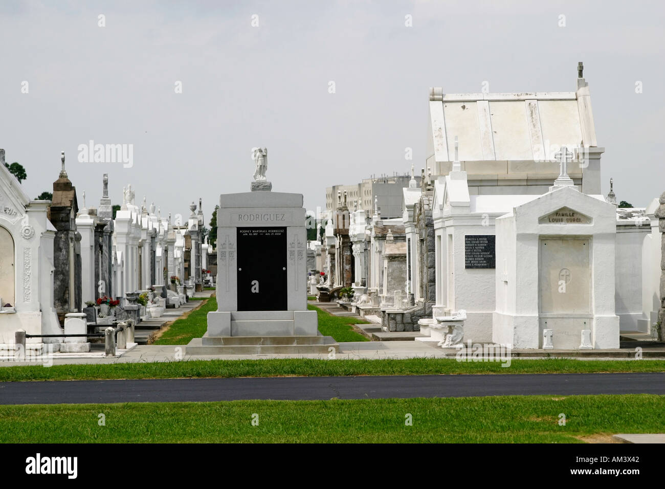 Above ground graveyard Stock Photo - Alamy
