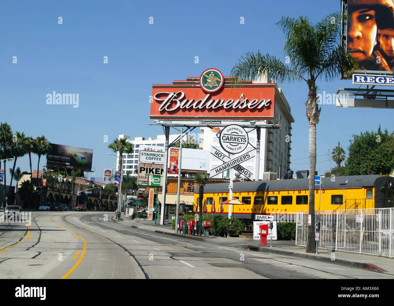 Street scene Los Angeles CA Stock Photo - Alamy