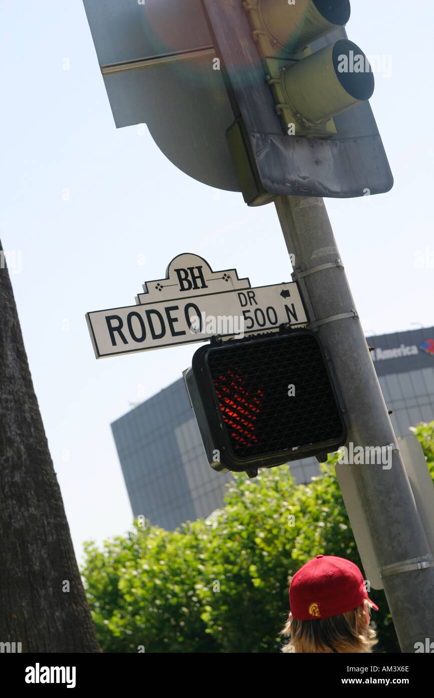 Rodeo drive street signs hi-res stock photography and images - Alamy
