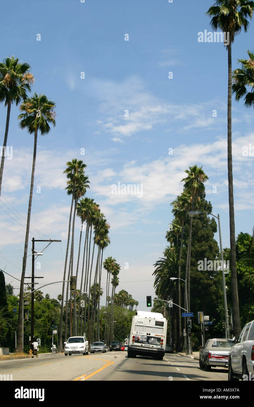 Street scene Los Angeles CA Stock Photo - Alamy
