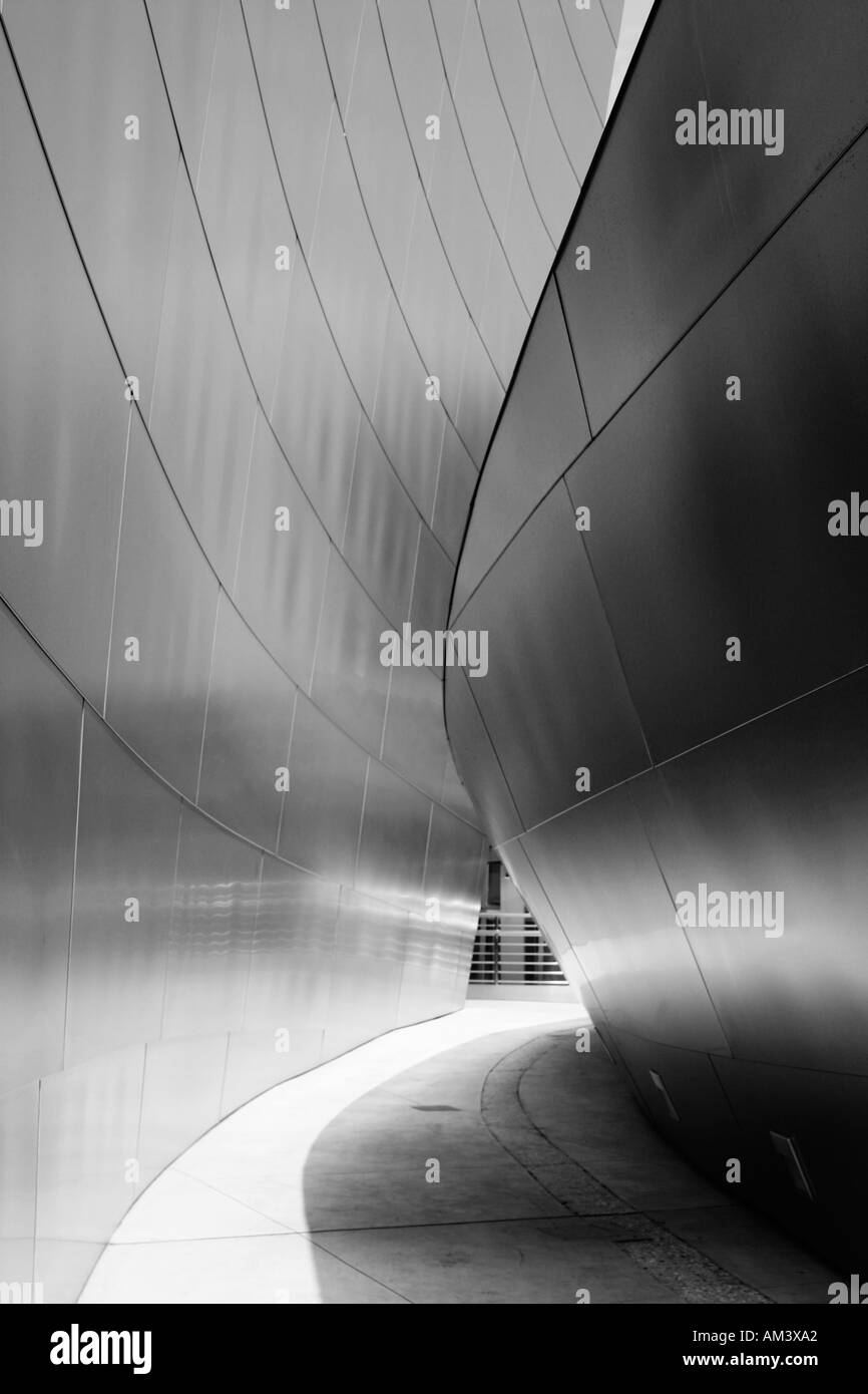Los angeles abstract architecture Black and White Stock Photos & Images ...