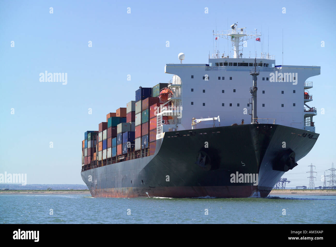 Container Ship Offloading High Resolution Stock Photography and Images ...