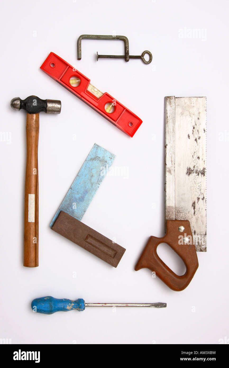 Worn out tools hi-res stock photography and images - Alamy