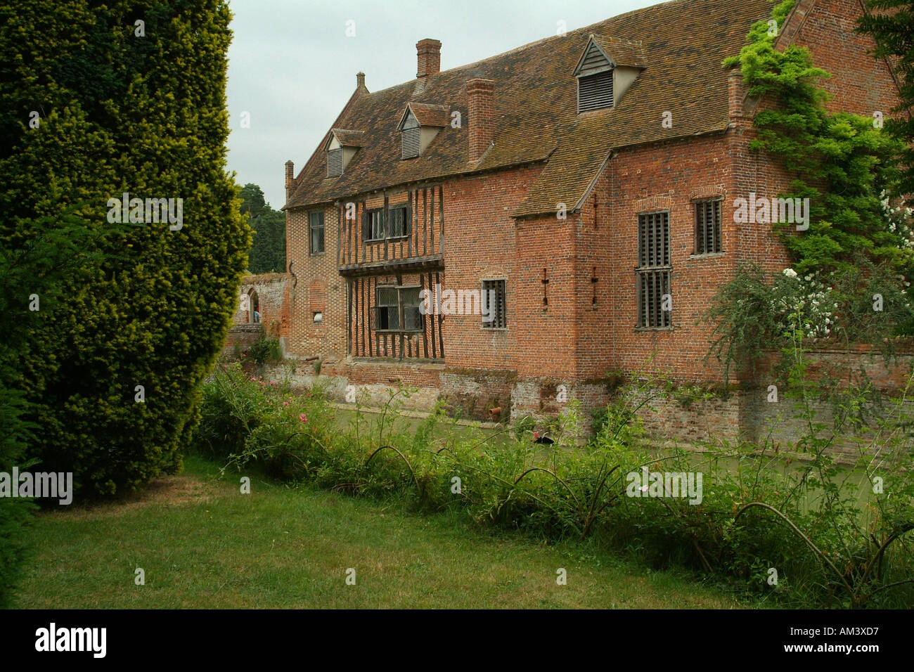 Tudor House Kentwell Hall Stock Photo - Alamy