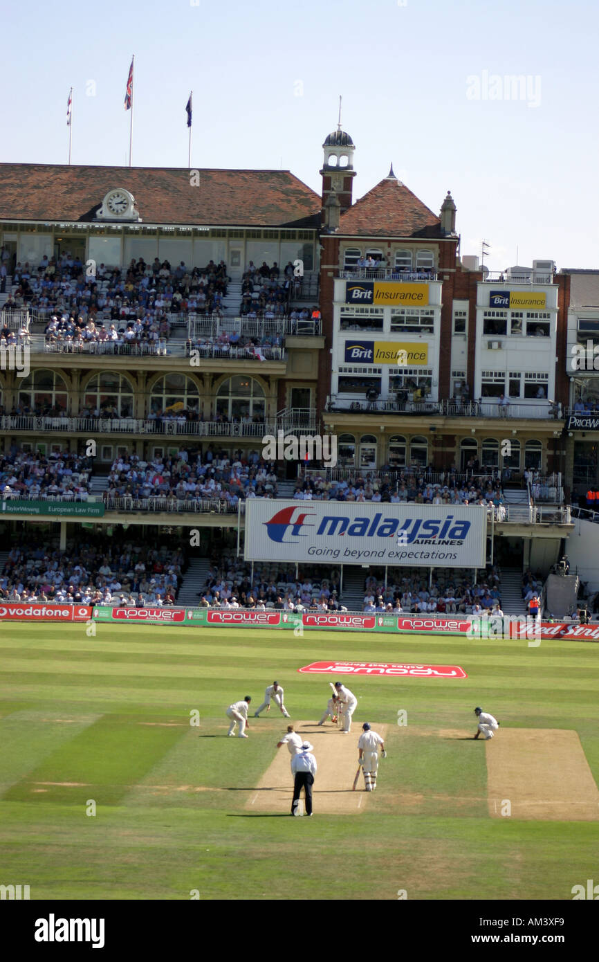 England v Australia final Ashes Test 2005 Stock Photo - Alamy