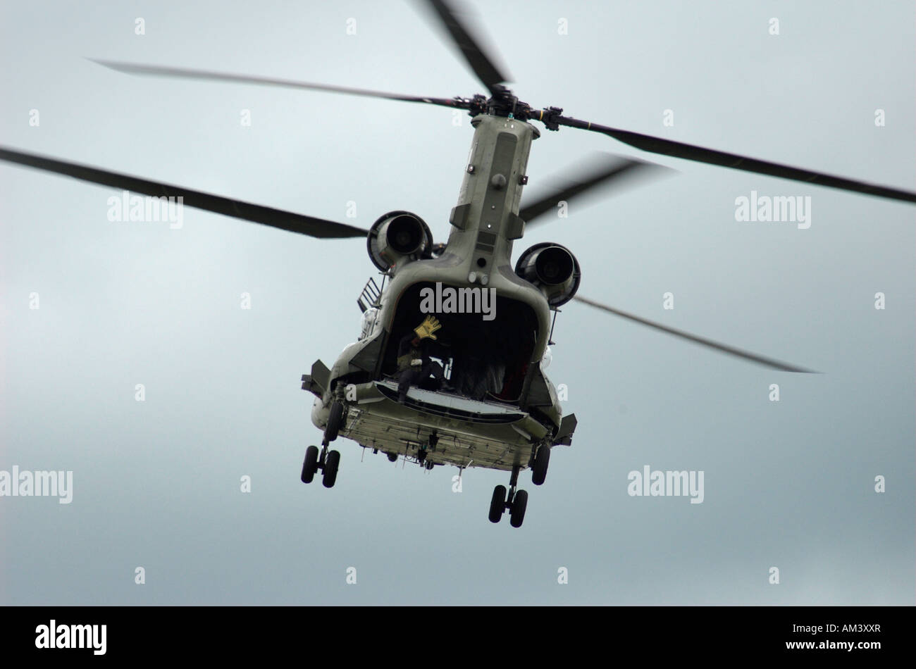 Chinook helicopter rear hi-res stock photography and images - Alamy