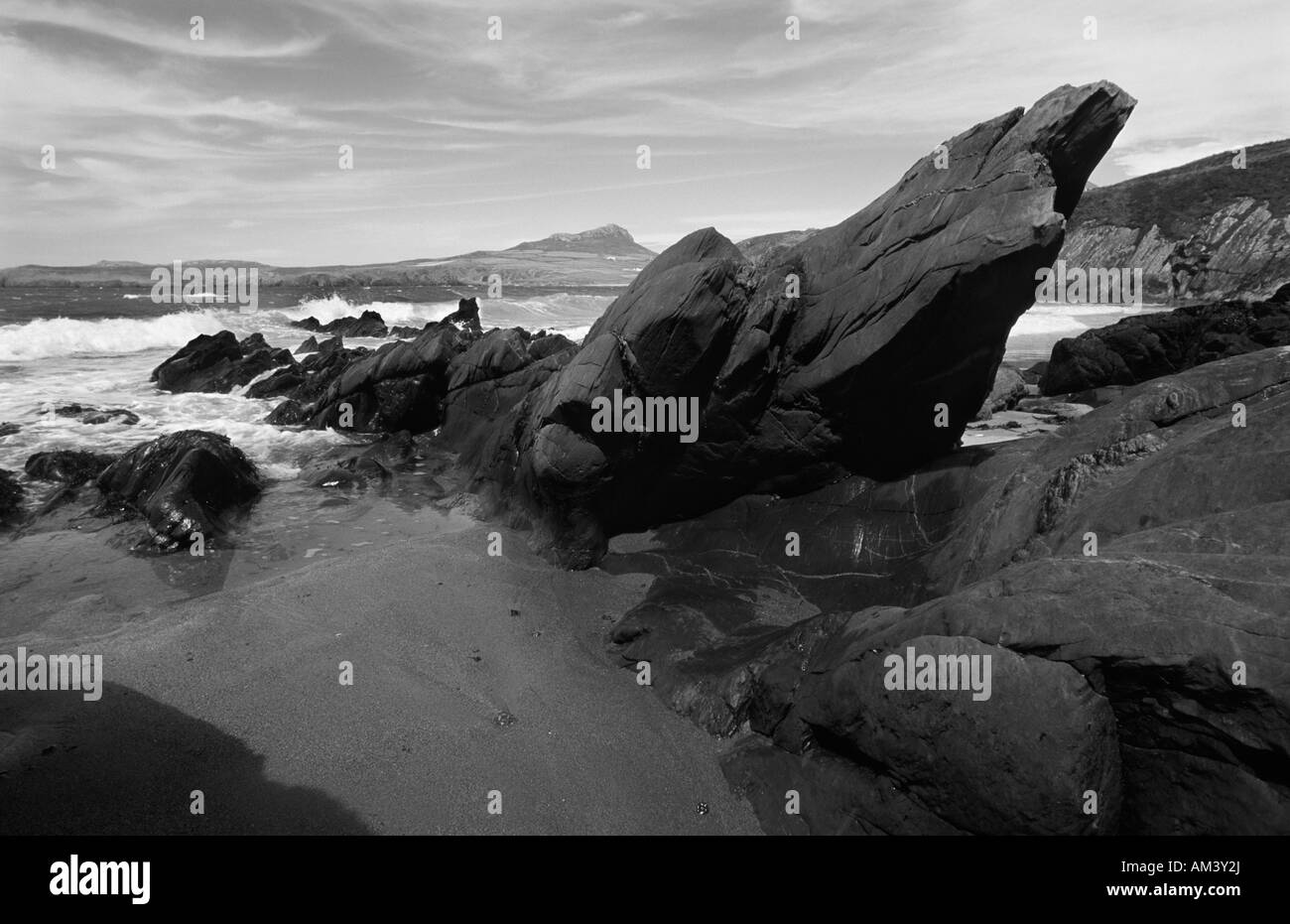 Rocky line Black and White Stock Photos & Images - Alamy
