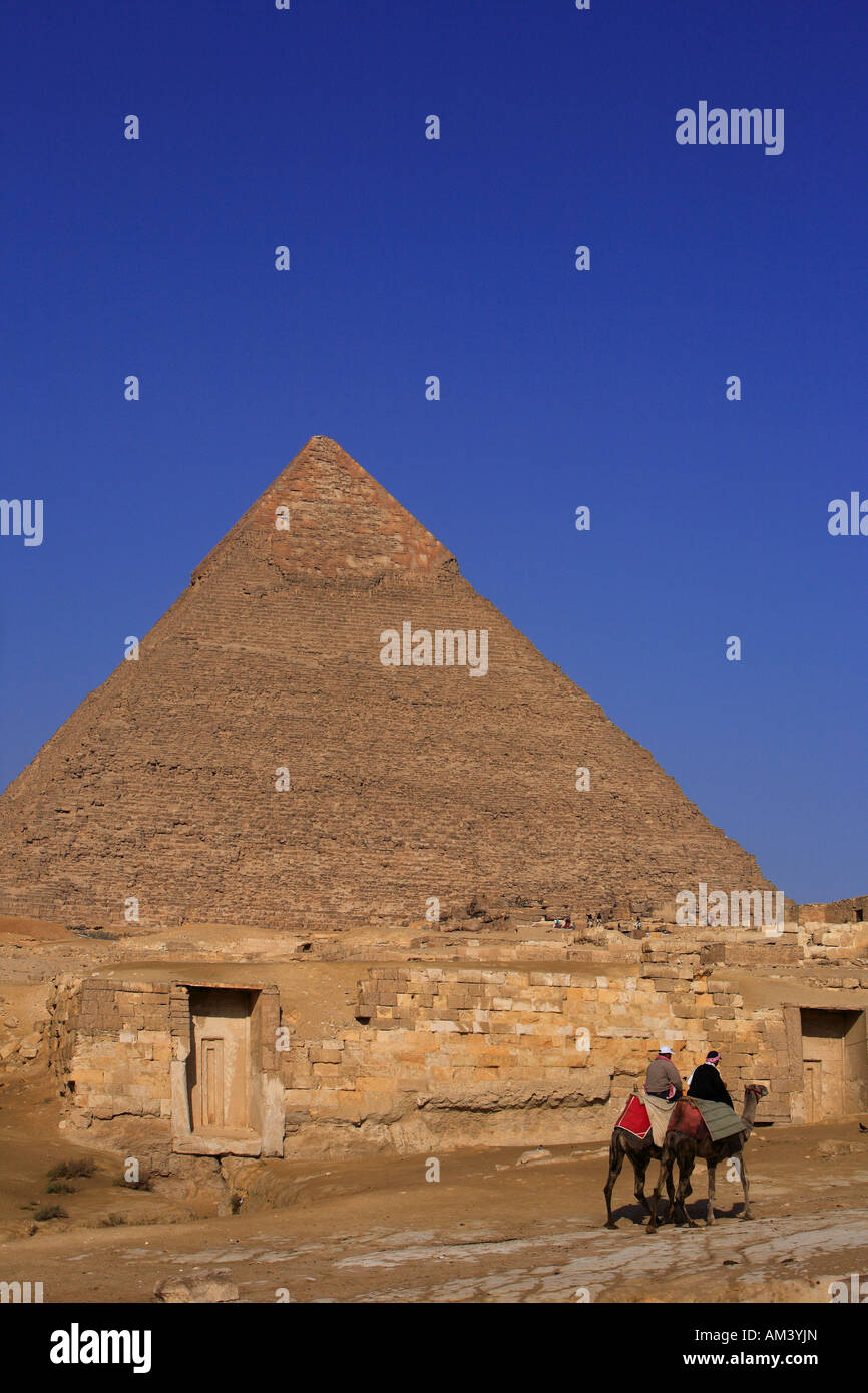 Egypt, Cairo, Gizeh, Kheops Pyramid Stock Photo - Alamy