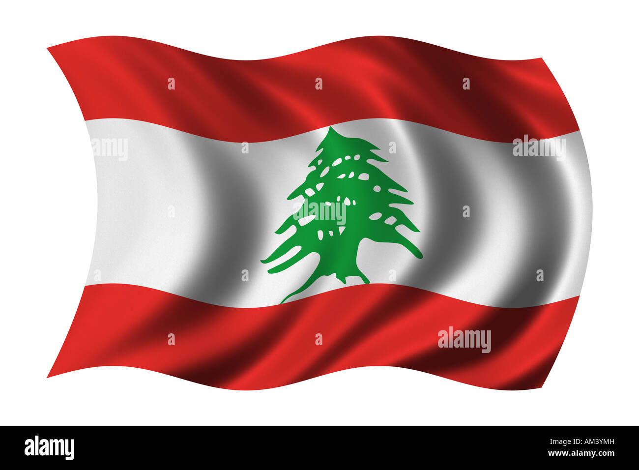 Flag of Lebanon Stock Photo - Alamy
