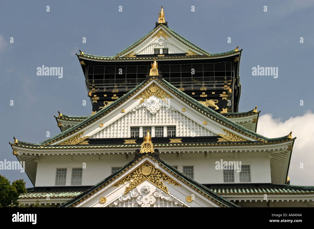Osaka castle detail hi-res stock photography and images - Alamy