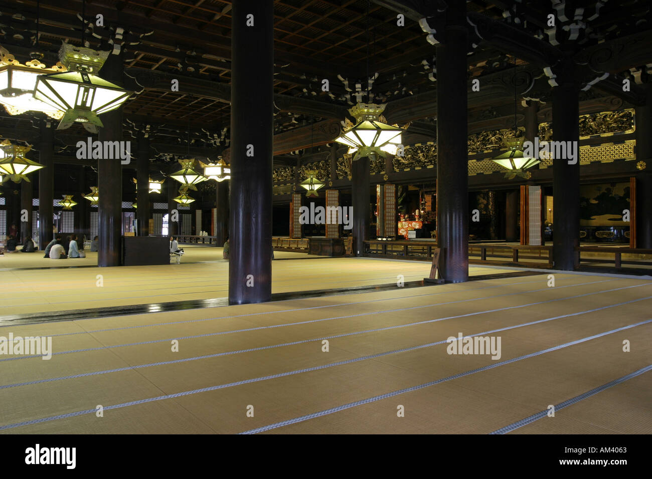 Japanese temples inside hi-res stock photography and images - Alamy