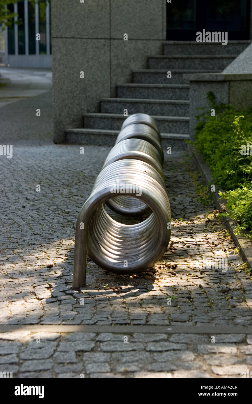 Europe, Germany, Berlin, Circular bike rack Stock Photo - Alamy