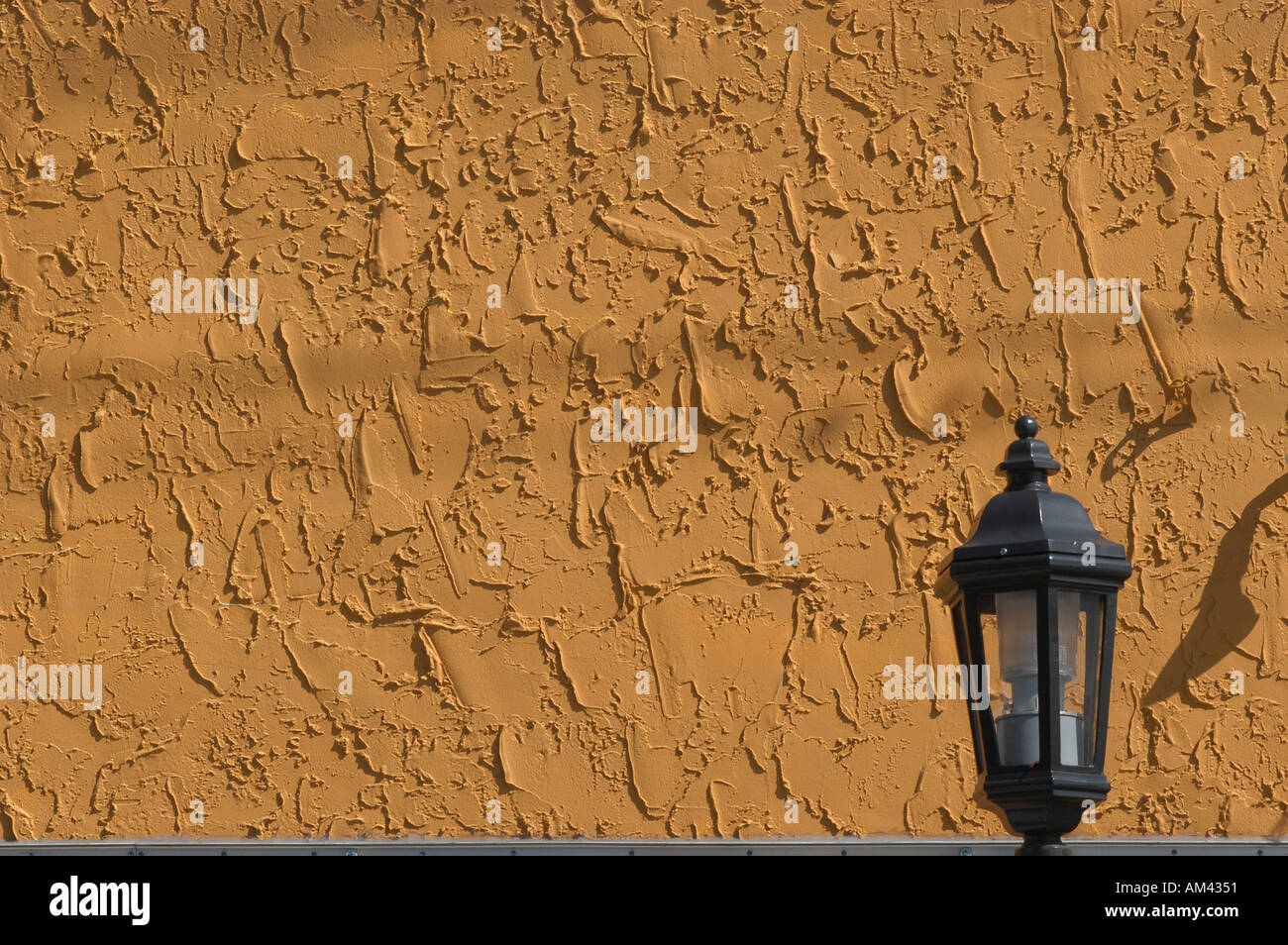 Street Lamp and wall Stock Photo - Alamy