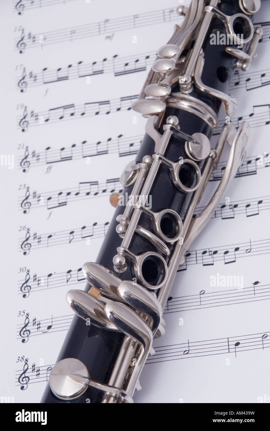 Clarinet keys hi-res stock photography and images - Alamy