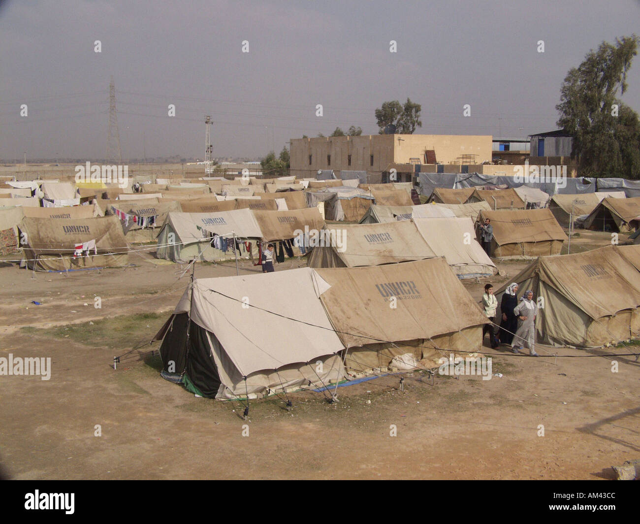 Refugee Camp with mostly palestinians in Baghdad Iraq Stock Photo - Alamy