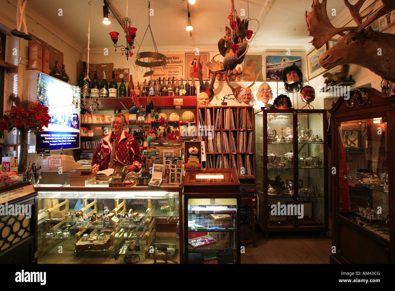 South Africa, Cape Town, Stellenbosch, Oom Samie Se Winkel store ...