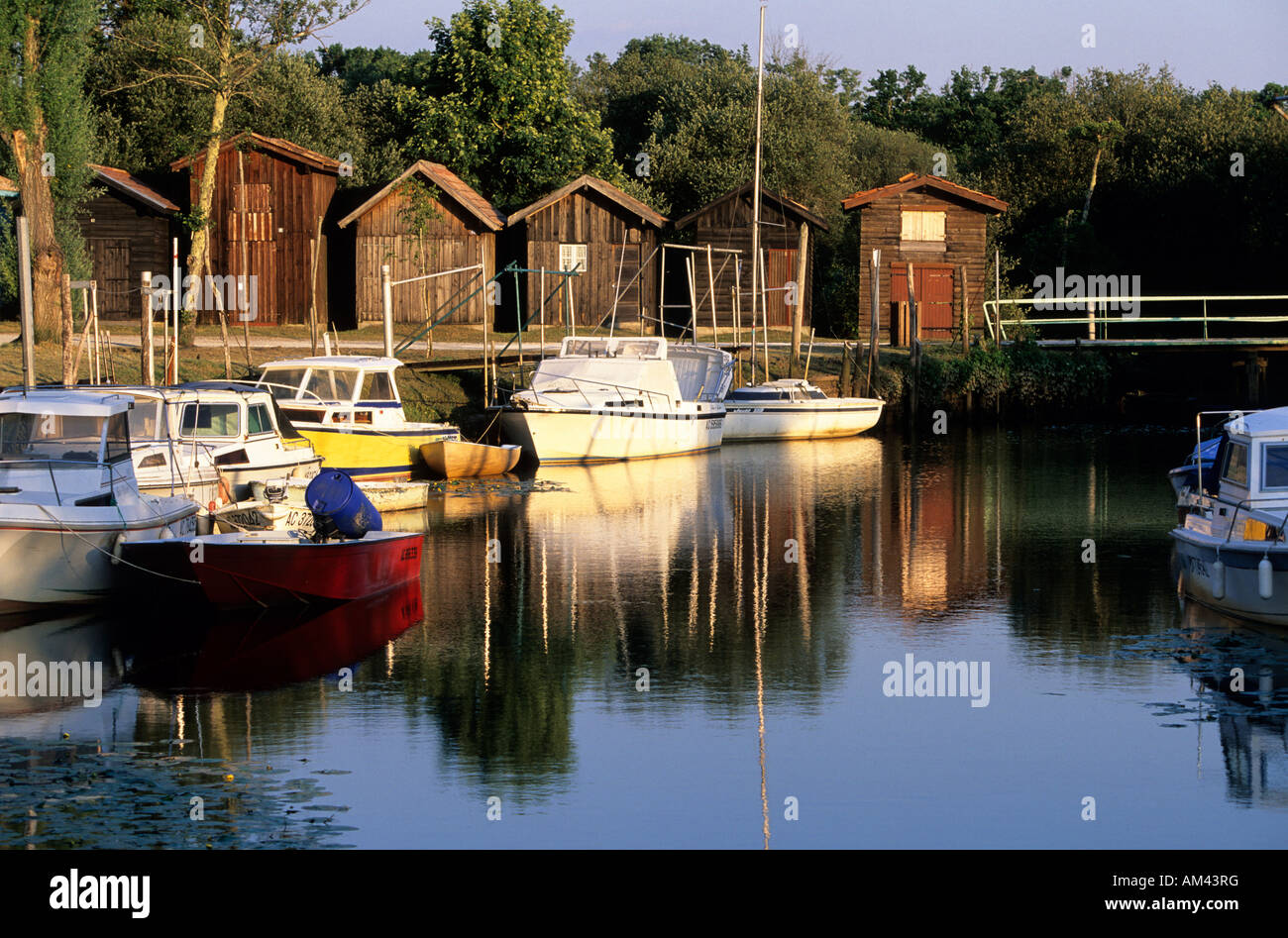 France, Gironde, Bassin d' Arcachon, Biganos Stock Photo - Alamy