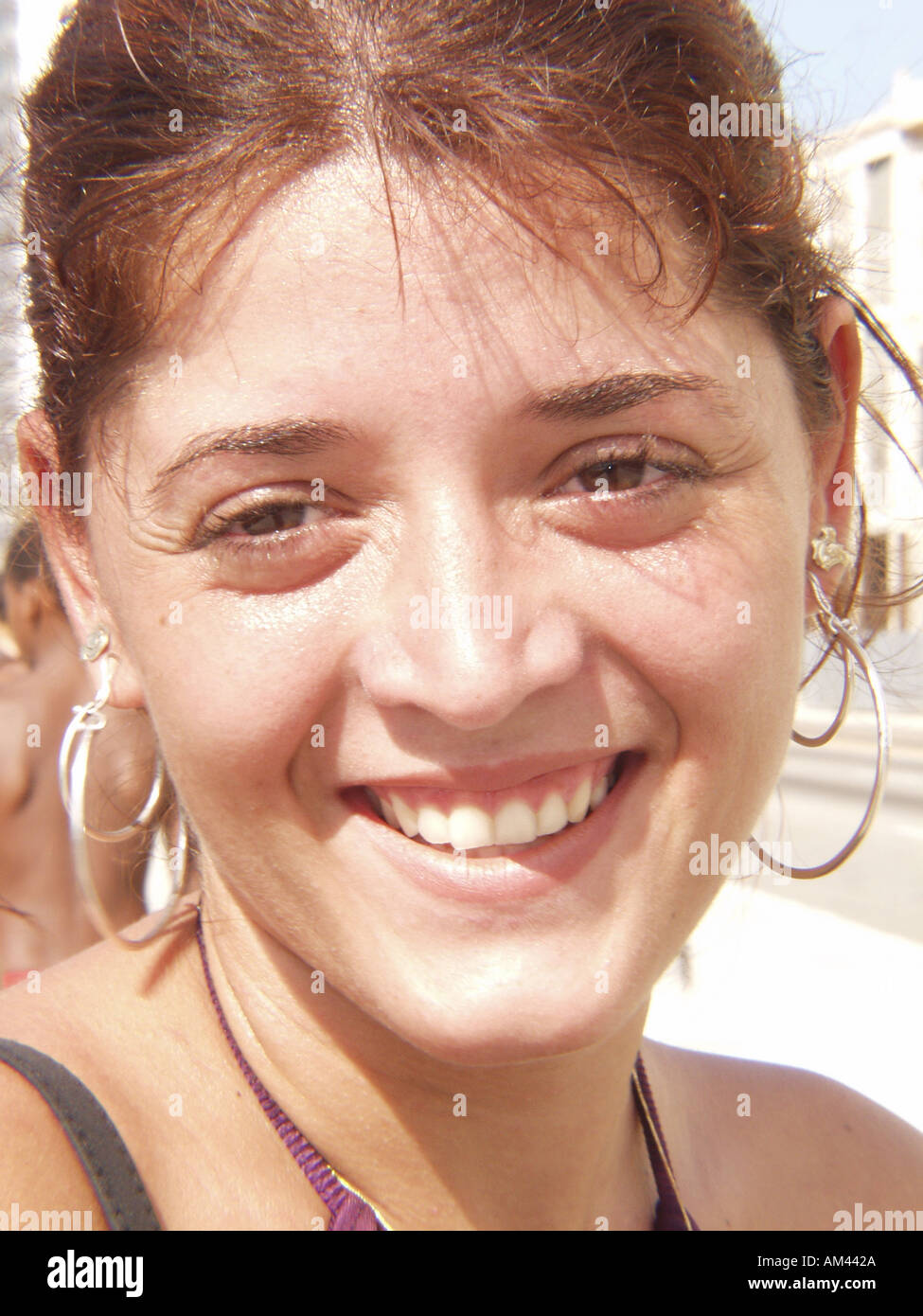 Portrait smiling young cuban girl hi-res stock photography and images ...