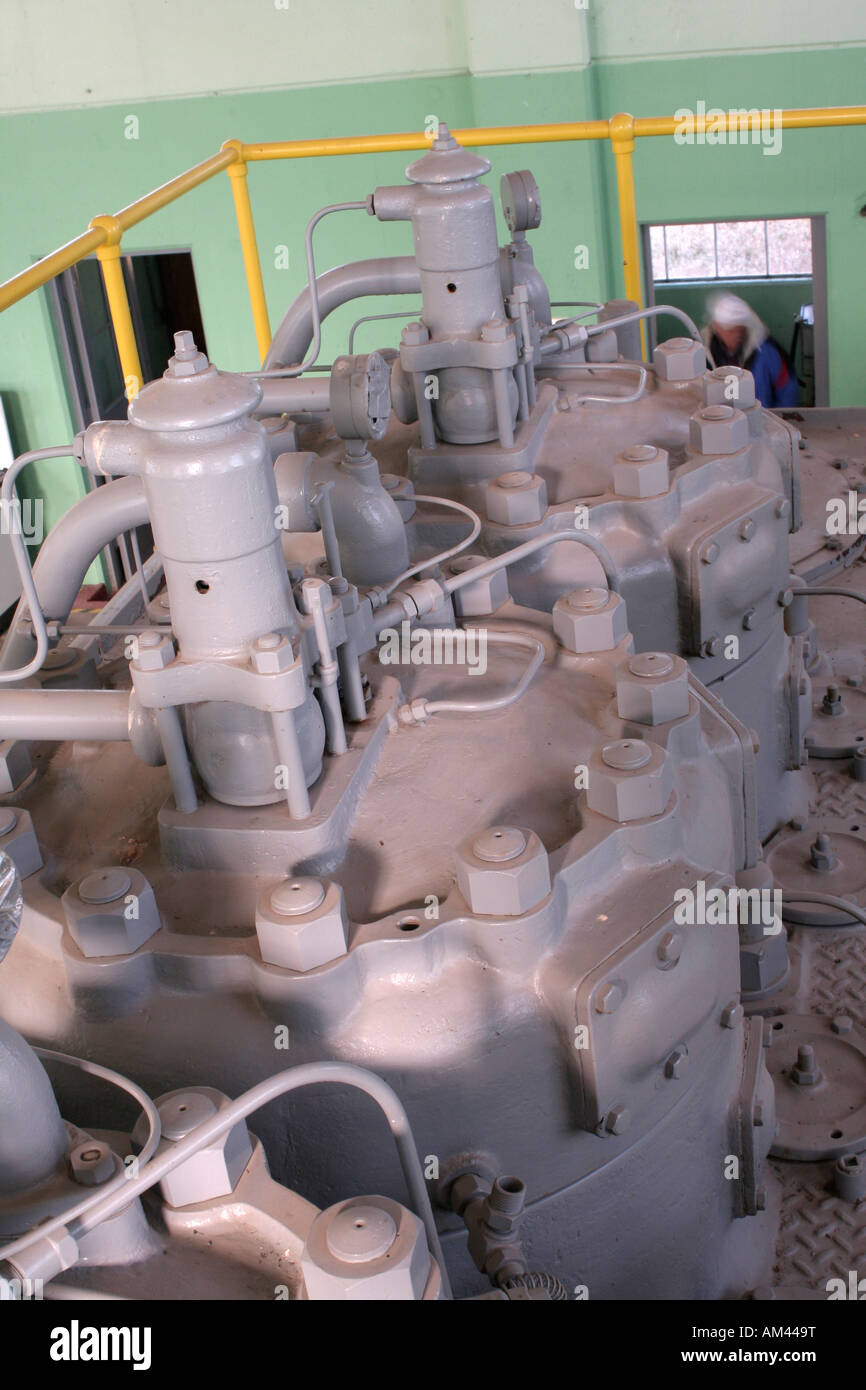 Cylinder heads of Nordberg Diesel Engine Stock Photo - Alamy