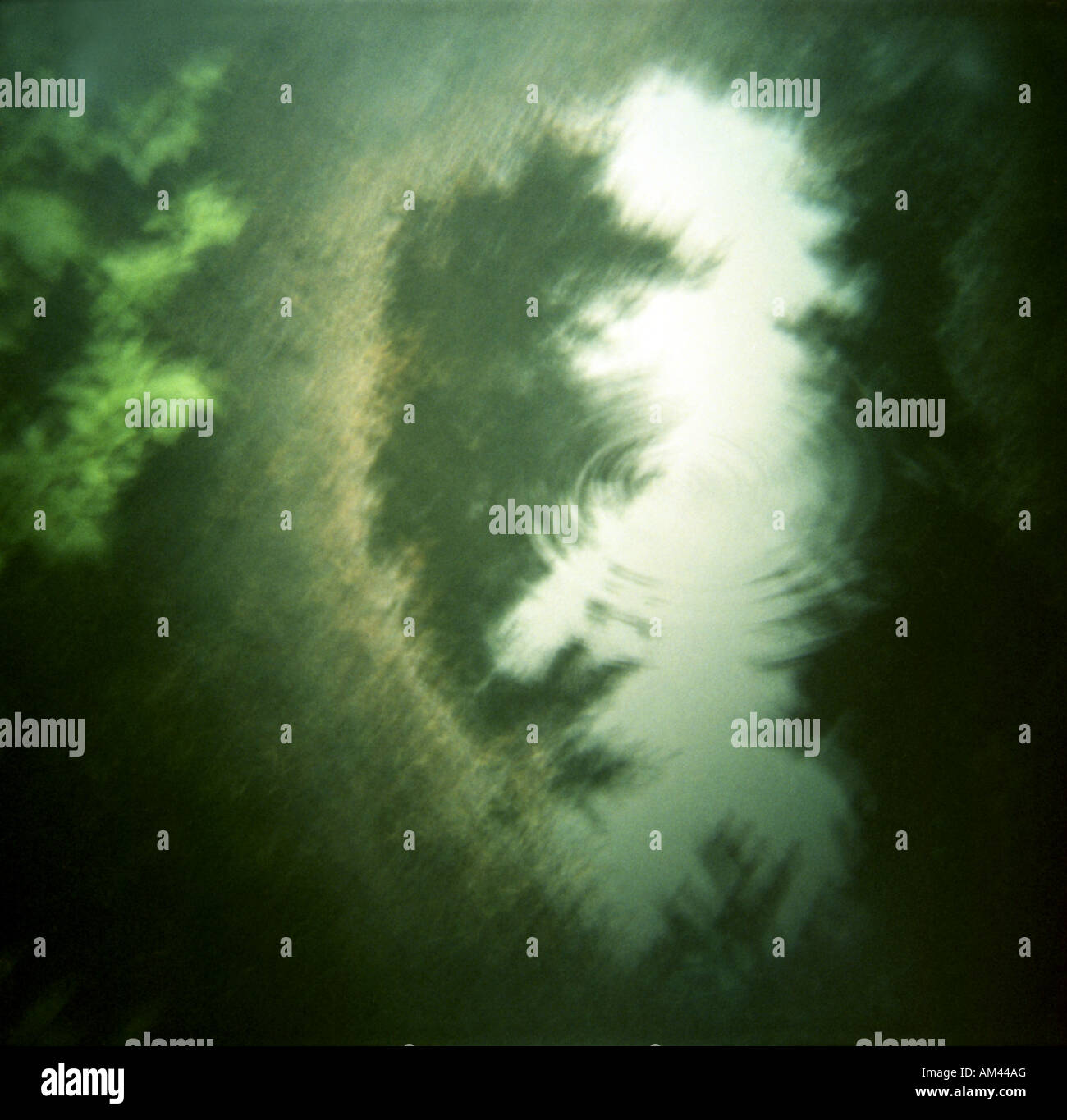 ripple in rain puddle Stock Photo - Alamy