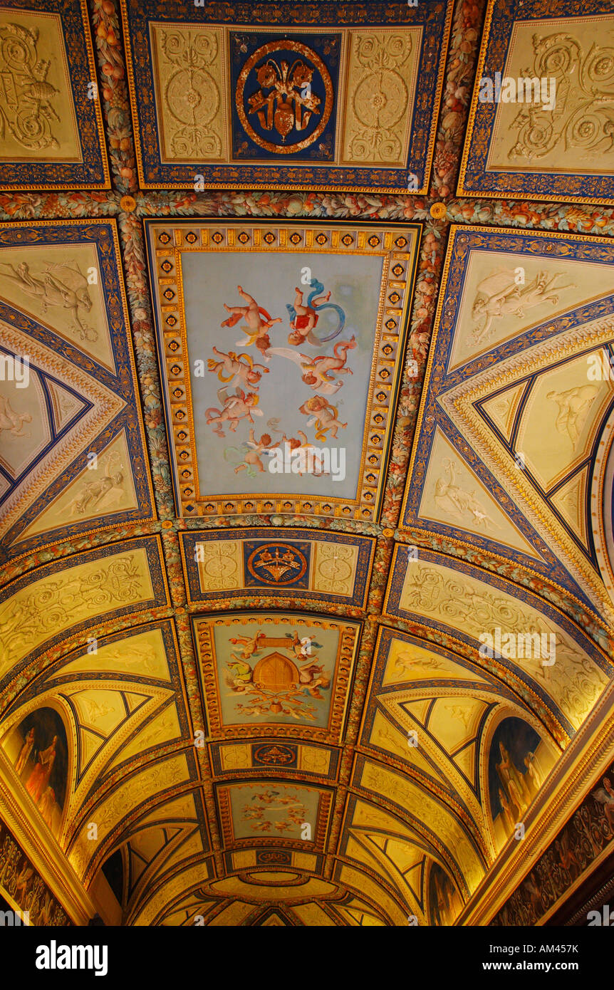 Ceiling, Vatican Museum, Italy Stock Photo - Alamy