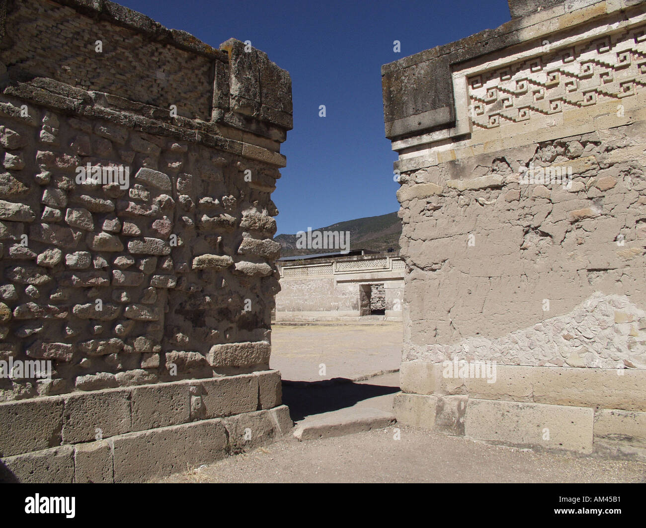 Mexico State of Oaxaca Mitla Ruins Stock Photo - Alamy