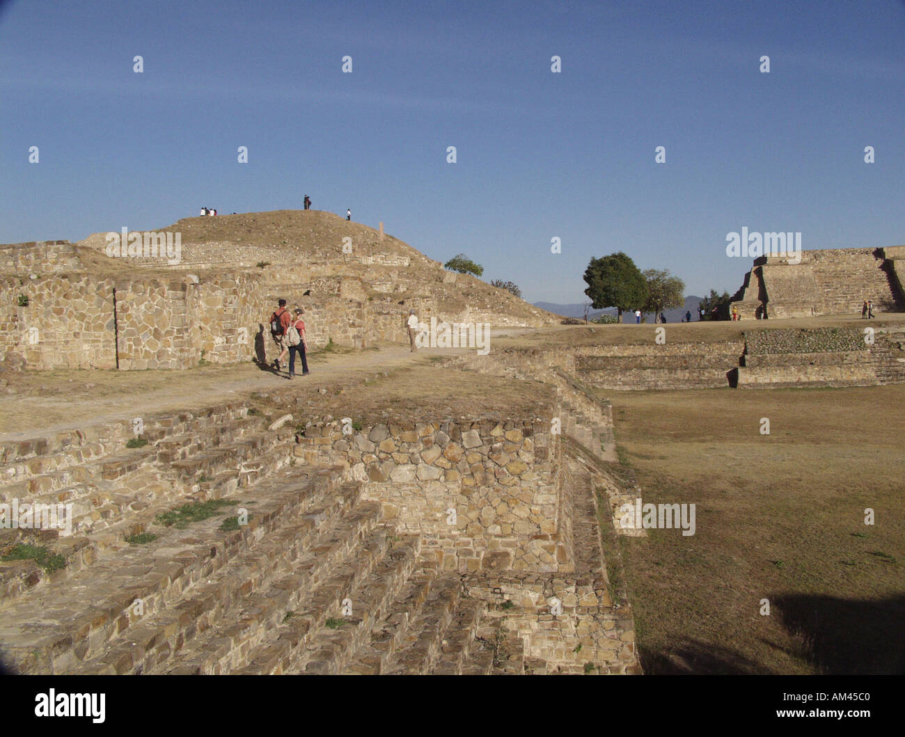 Mt Alban Oaxaca Mexico Stock Photo - Alamy