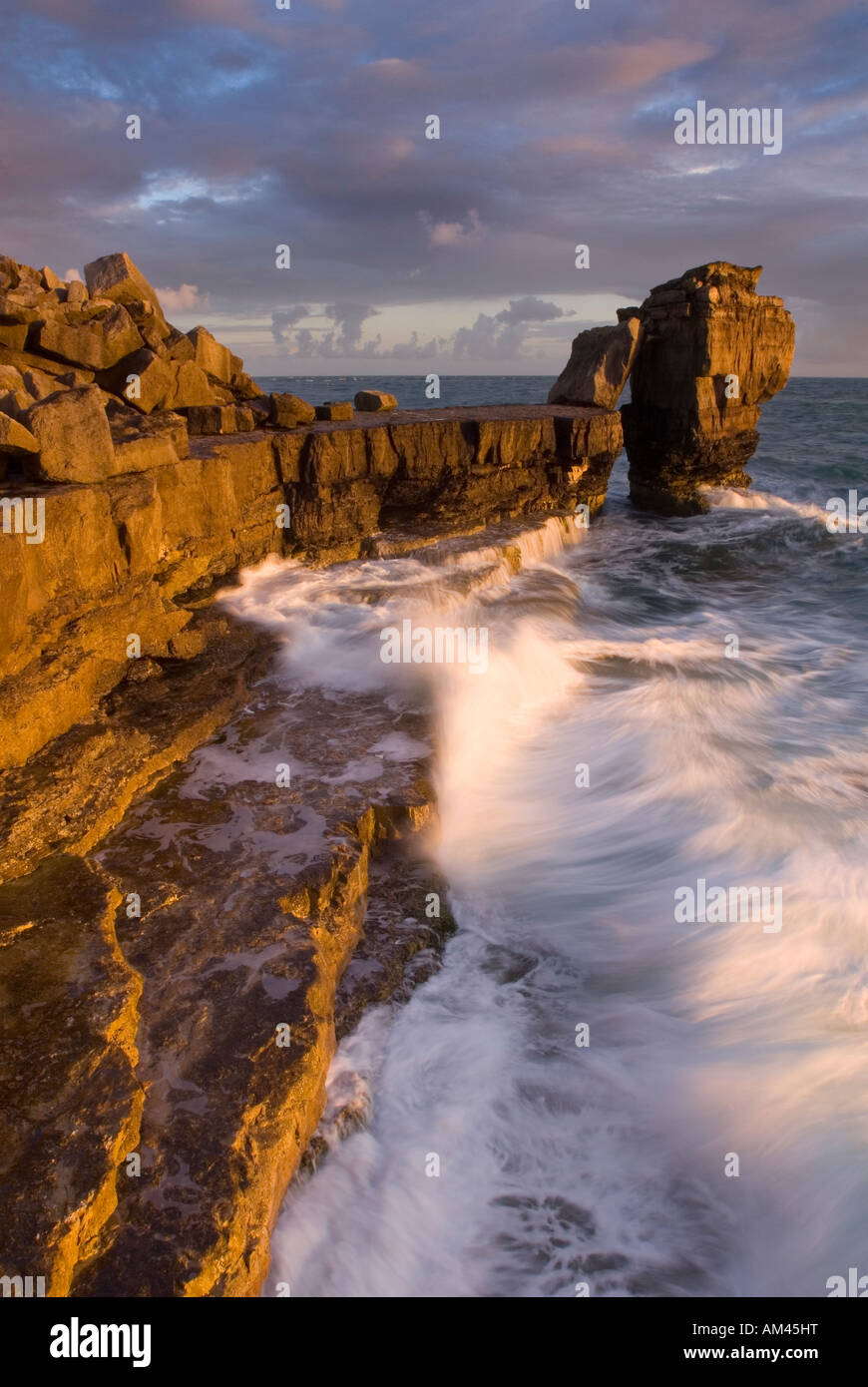 Pulpit Rock, Portland Bill ,Dorset, England, UK Stock Photo - Alamy