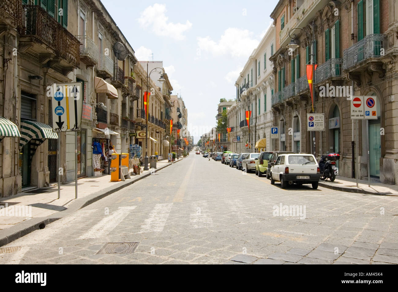 Messina Sicily Street High Resolution Stock Photography and Images - Alamy