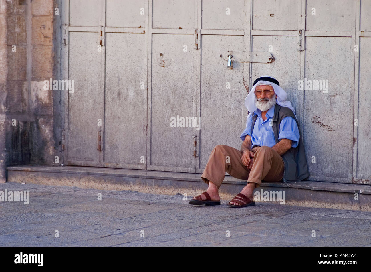 Old Arab man Jerusalem Israel Stock Photo - Alamy