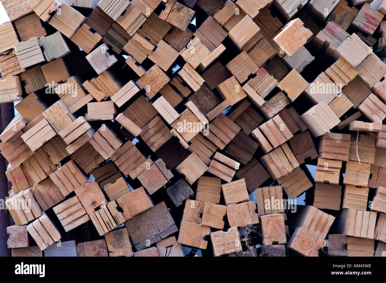 A stack of wood Stock Photo - Alamy