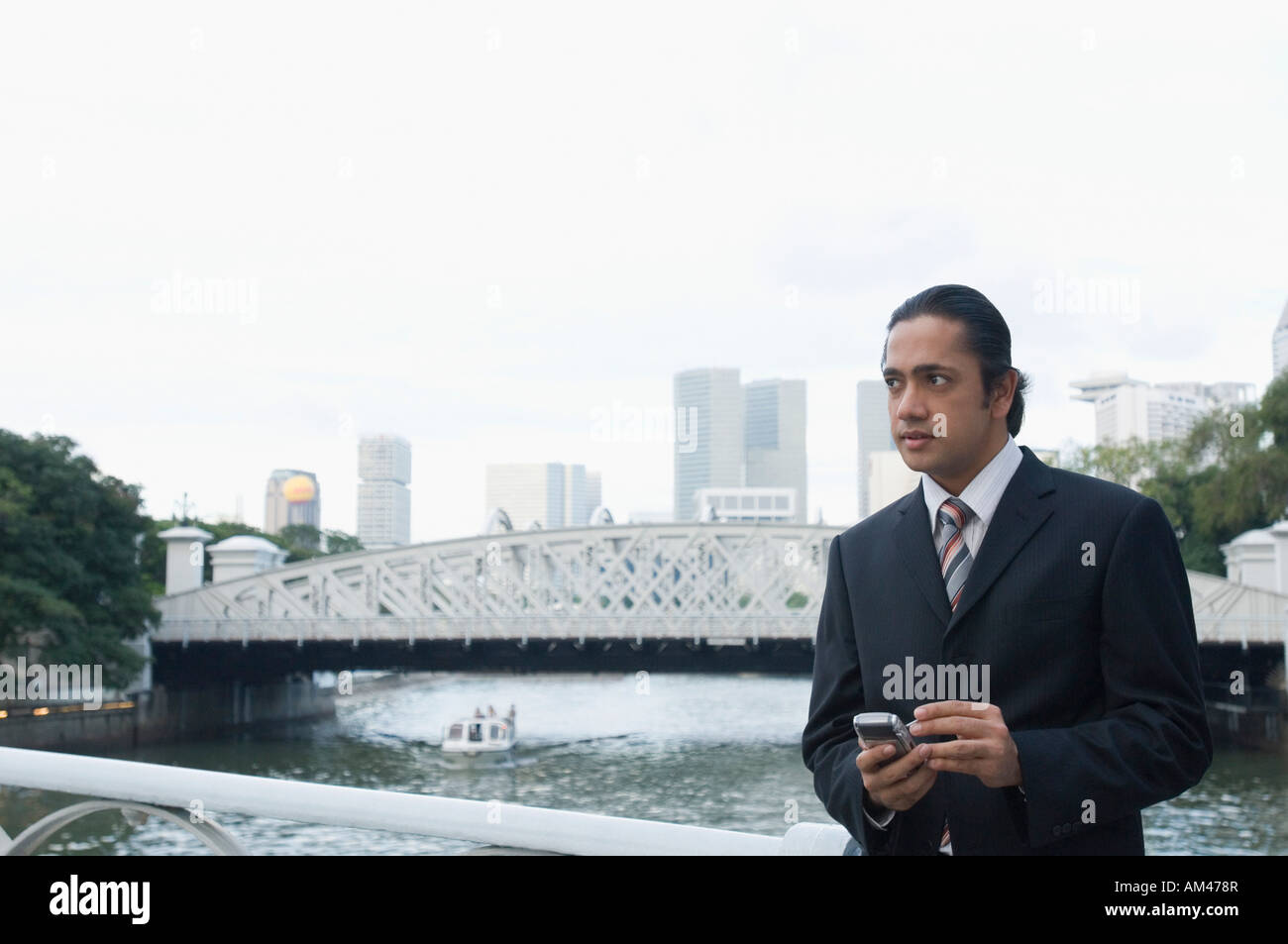 Transportation holding looking away building exterior architecture hi ...