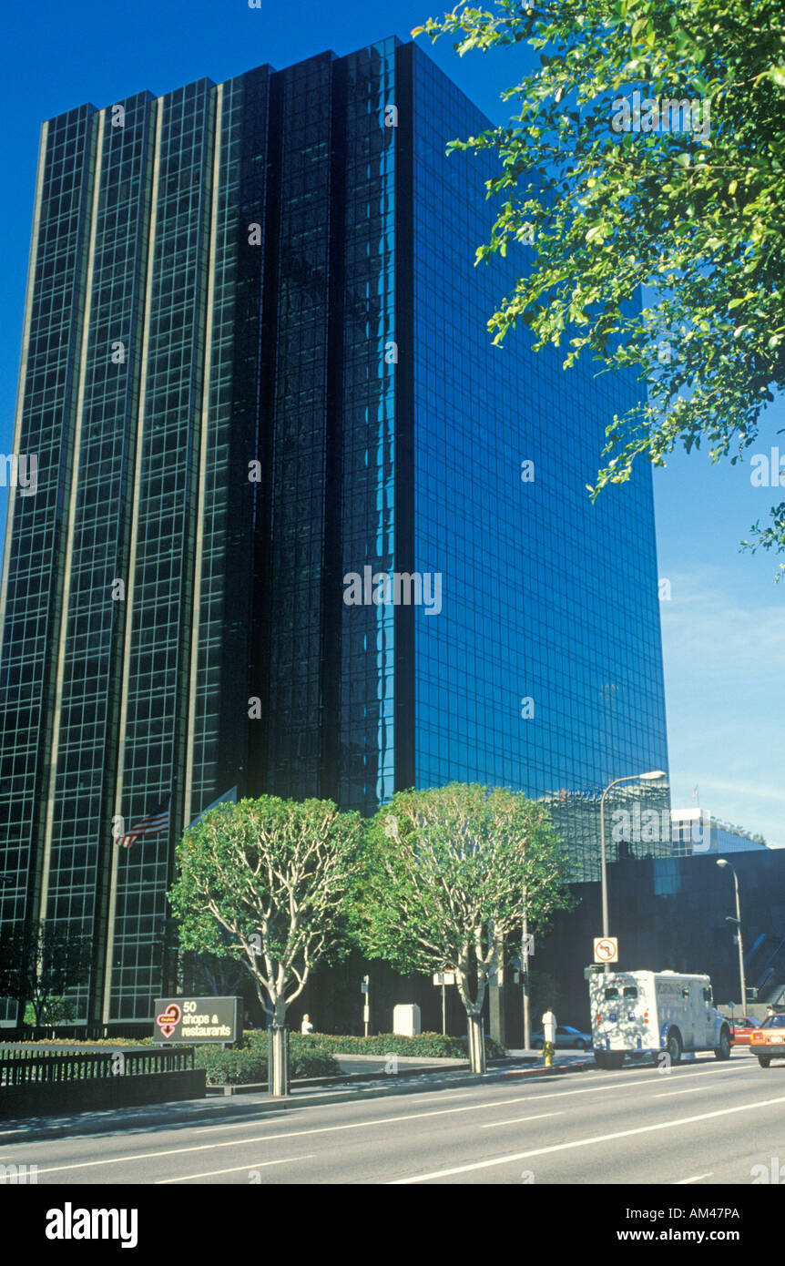 High rise in Los Angeles California Stock Photo - Alamy