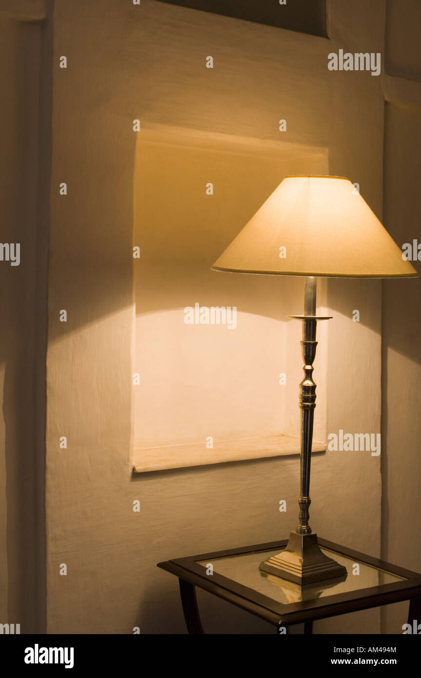 Old fashioned lit lamp hi-res stock photography and images - Alamy