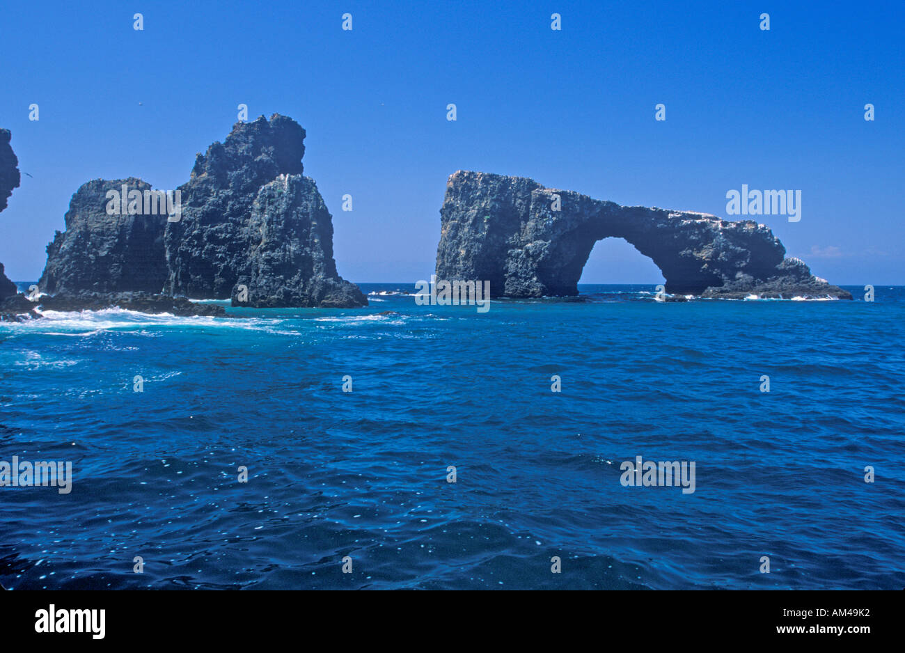Arch Rock on Anacapa Island Channel Islands National Park California ...