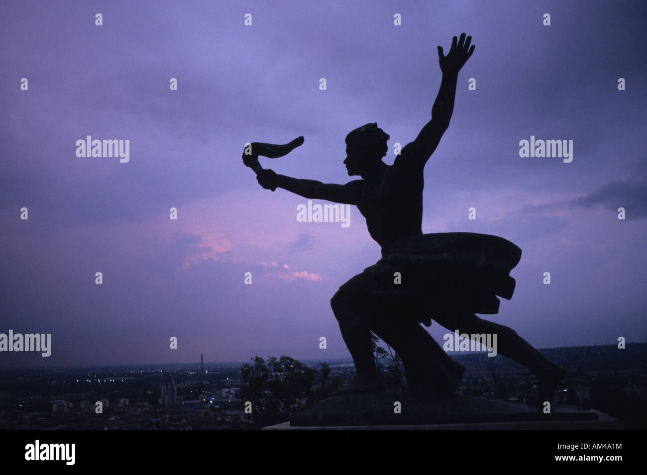 Liberation Statue, Gellert Hill, Budapest Hungary Stock Photo - Alamy