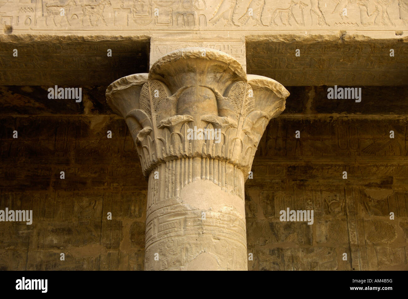 Campaniform column egypt hi-res stock photography and images - Alamy
