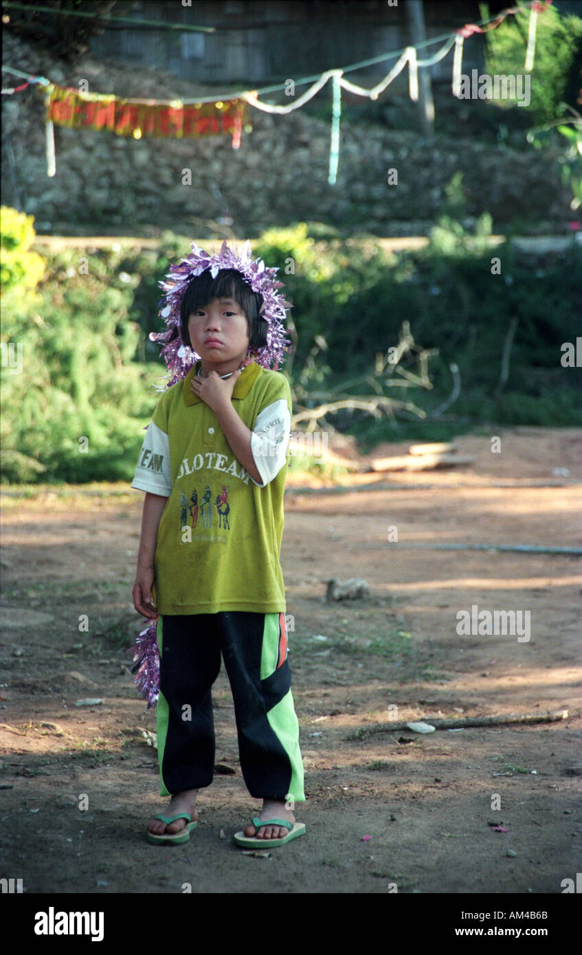Hmong meo hill tribe northern hi-res stock photography and images - Alamy