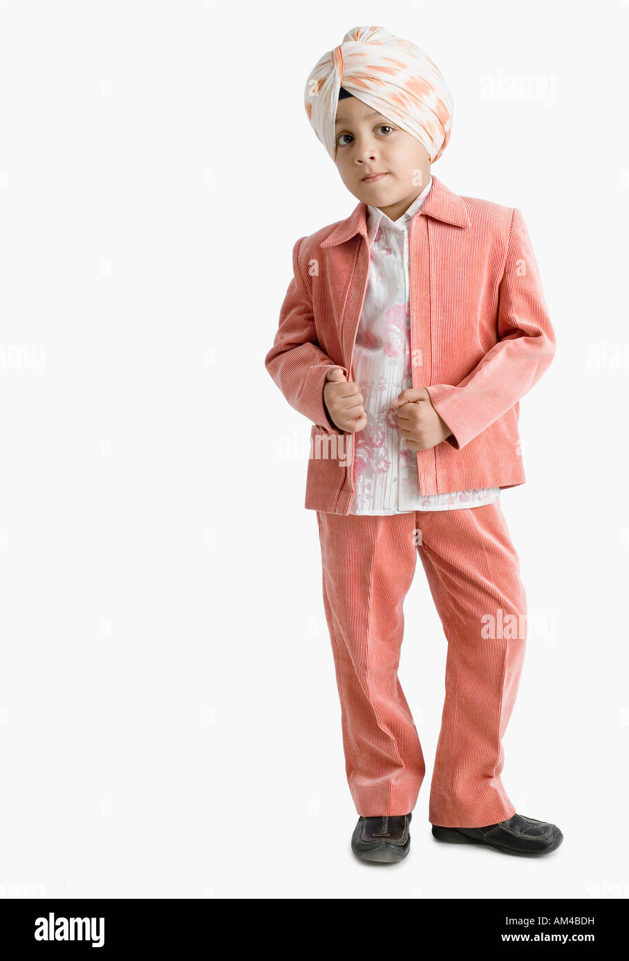 Portrait of a boy standing Stock Photo - Alamy