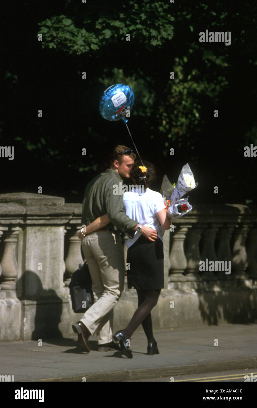 Celebrating the end of Oxford Exams Stock Photo - Alamy