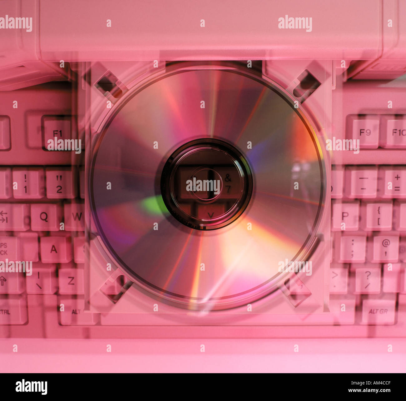 Computer CD DVD Stock Photo - Alamy