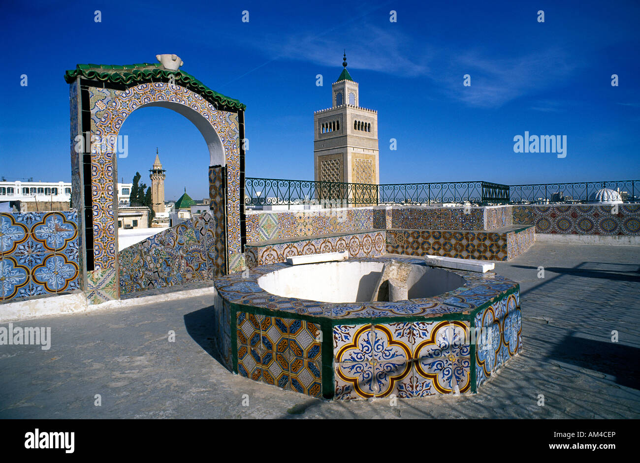 Tunisia, Tunis, the medina classified as World Heritage by UNESCO Stock ...