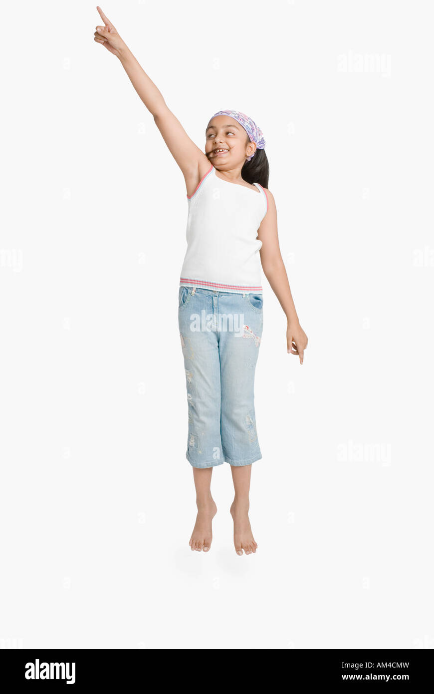 Barefoot tween girl hi-res stock photography and images - Alamy