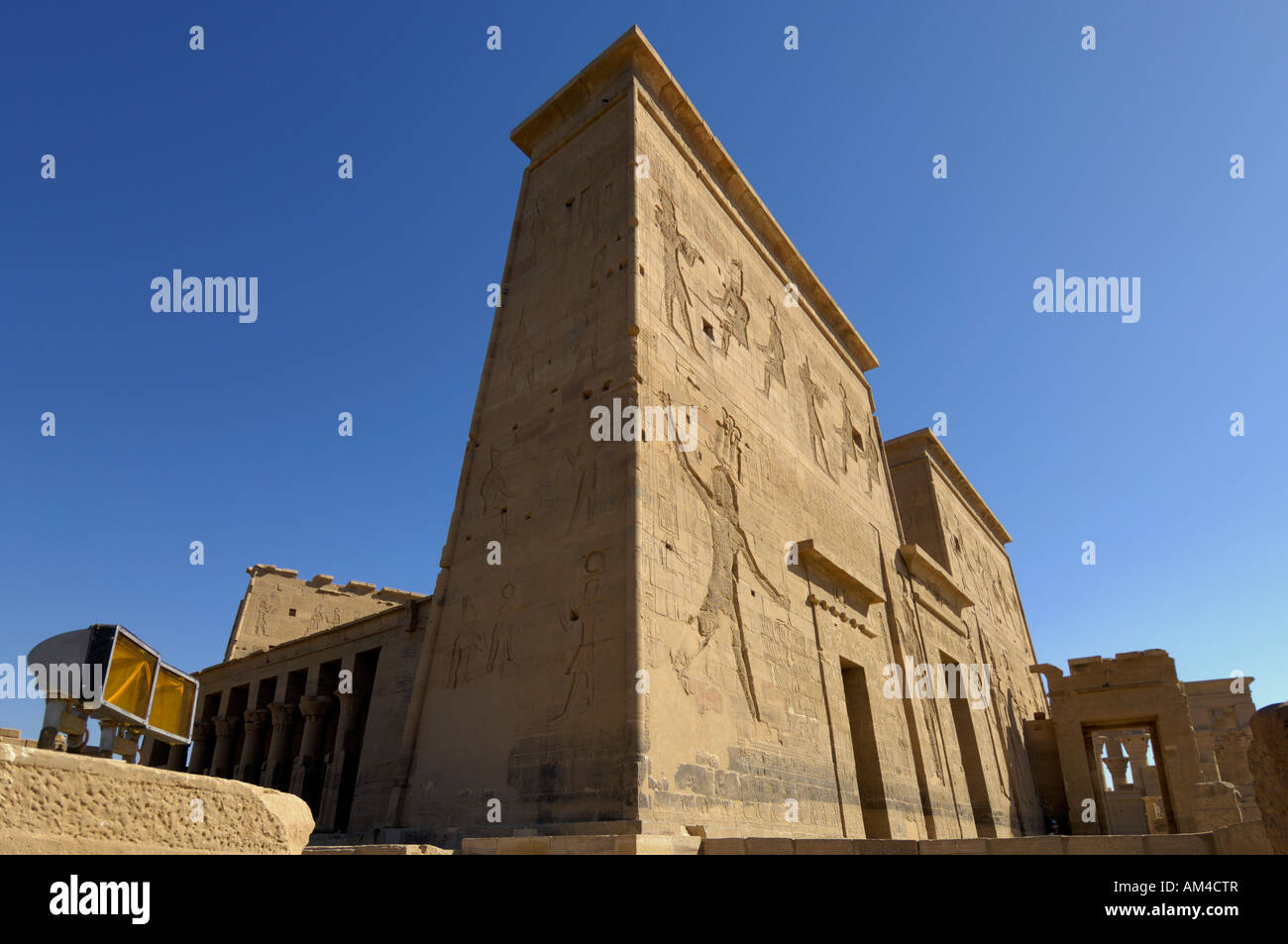 Philae temple Egypt North Africa Stock Photo - Alamy